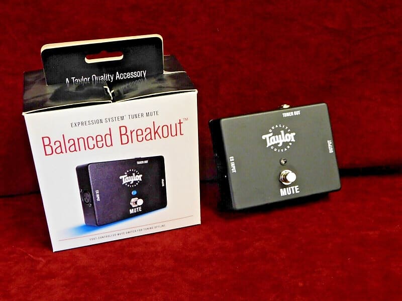 Taylor Balanced Breakout Foot Controlled Mute Switch for | Reverb