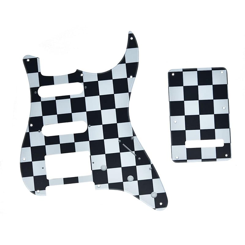 Strat Hss Guitar 3D Printed Plastic Pickguard St Back Plate | Reverb