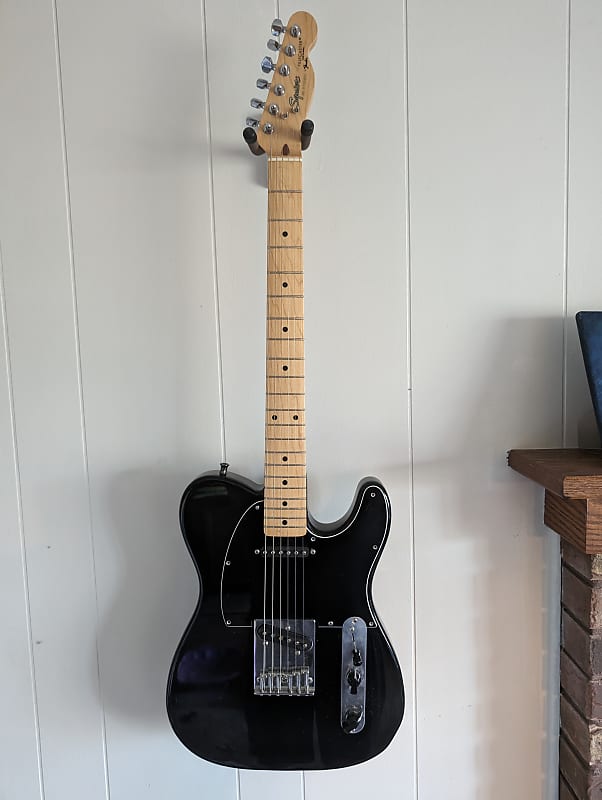 Squier Telecaster 1987 - Black | Reverb
