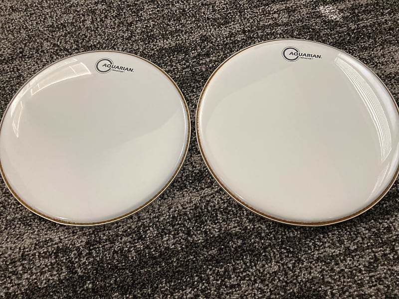 Aquarian Ice White Reflector (13" & 14" Tom Heads) | Reverb