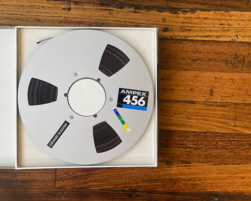 Ampex Grand Master 456 Studio Mastering Audio Tape | Reverb Canada