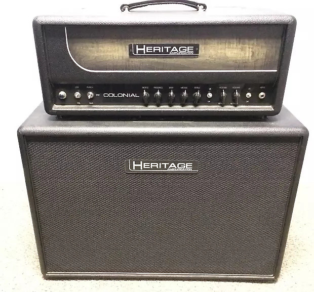 Heritage Colonial Head + 2x12 Cab Custom made by Paul | Reverb