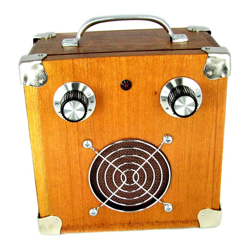 Vintage-style All-Wood Cigar Box Guitar Amplifier: Acid Box | Reverb