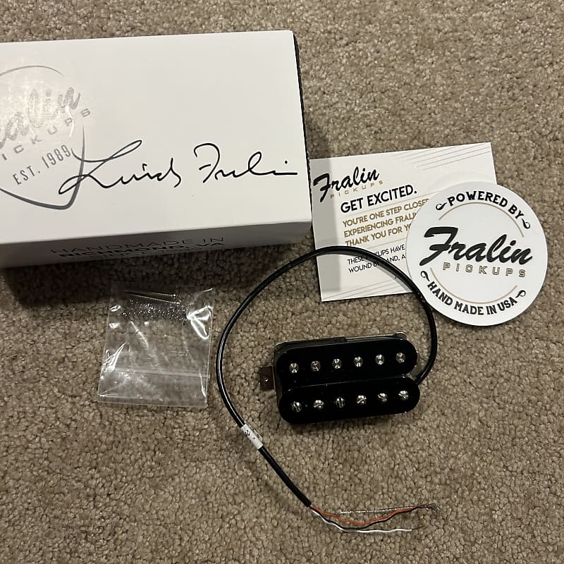 Lindy Fralin Modern PAF Bridge Humbucker, 52 mm Spaced, 3 | Reverb