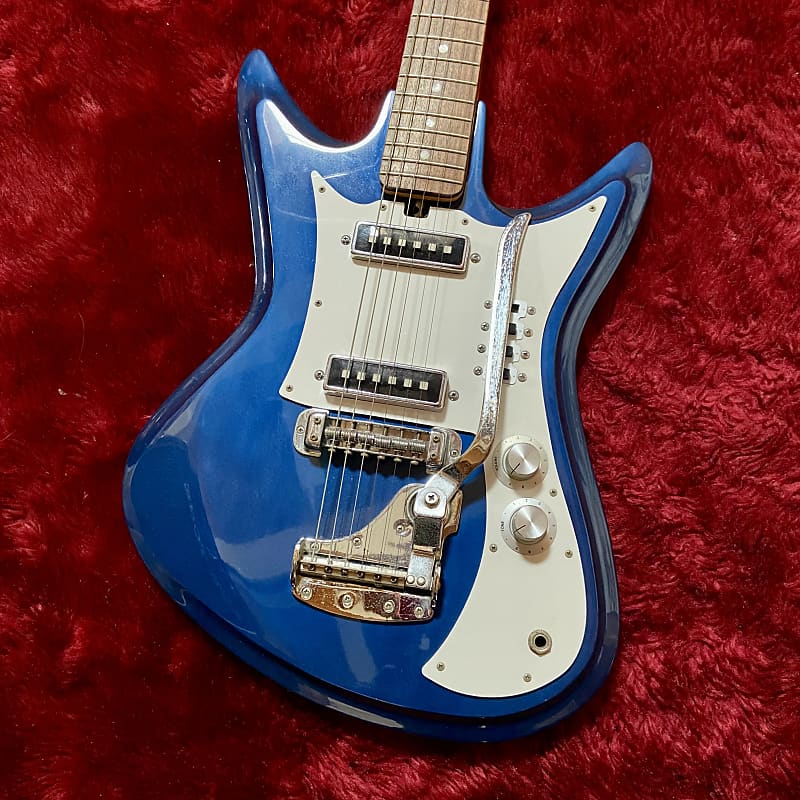 c.1999 Teisco/Kawai K-2L Japan Vintage Reissue “Blue” | Reverb