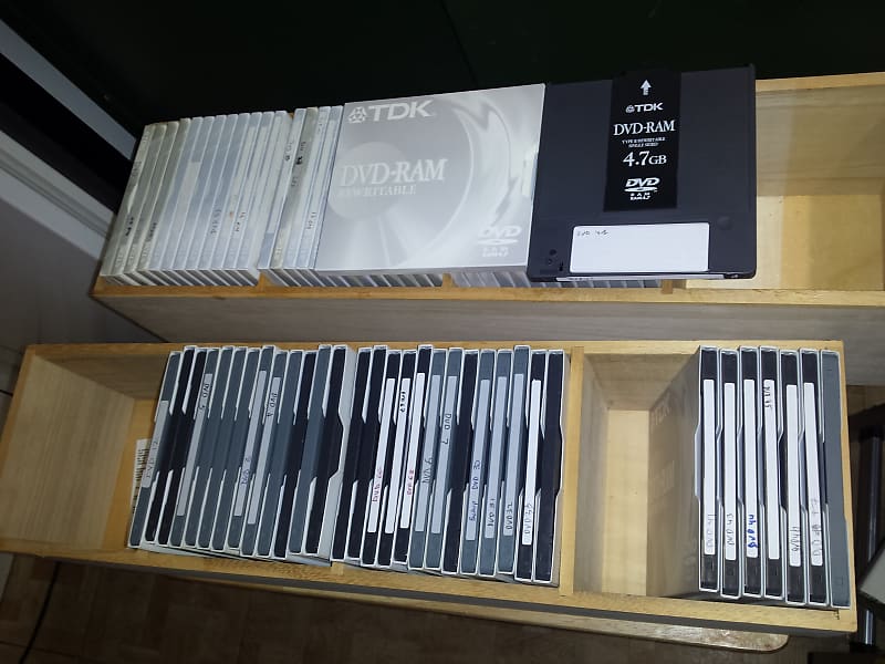TDK 4.7GB Cartridge DVD-RAM x 10 | Reverb