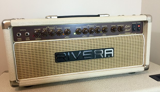 Like New 55 Watt Rivera Rake Head Beautiful Cream Color | Reverb