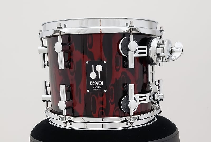 Sonor Prolite Series 10x7 Tom-- Red Tribal | Reverb