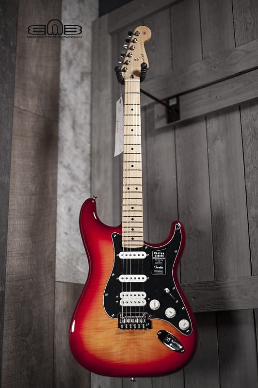 Fender Player Stratocaster HSS Plus Top | Reverb