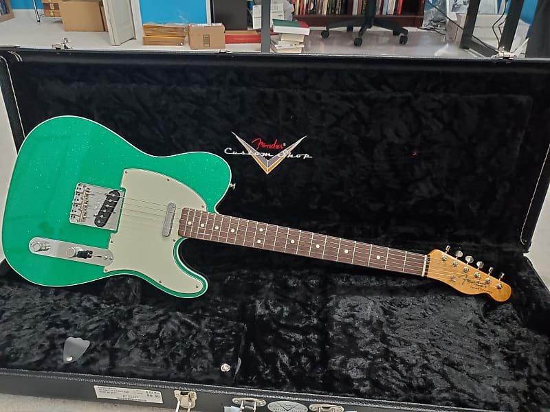 Fender Custom Shop Telecaster 2020 Green Sparkle ***Price | Reverb