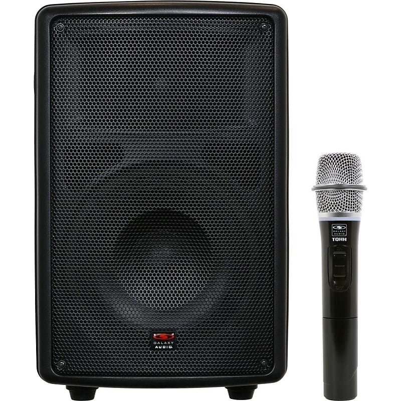 Galaxy Audio TQ8 Battery Powered Mini PA Speaker with | Reverb