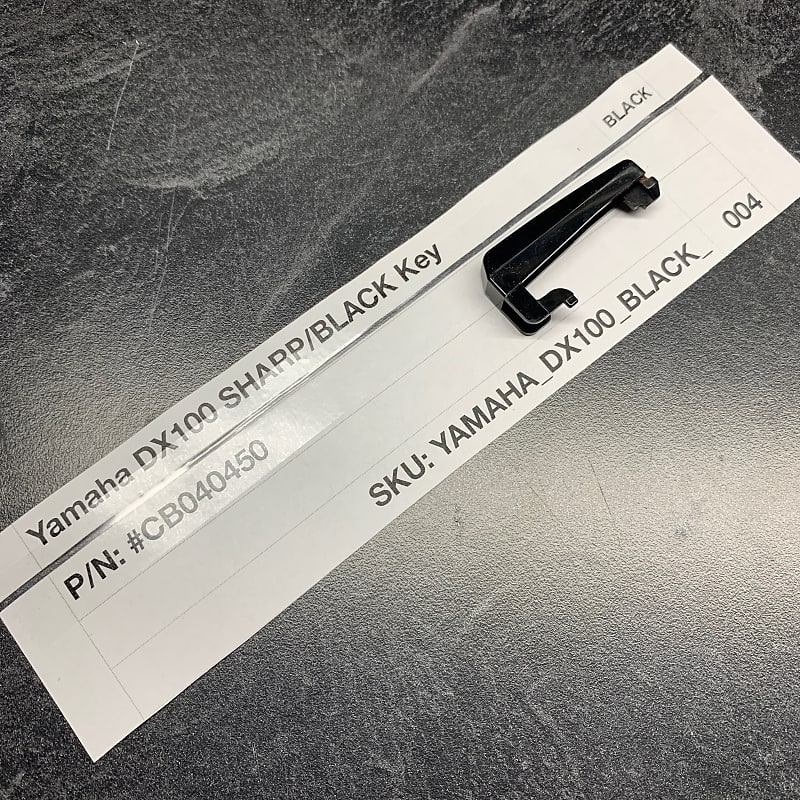 ORIGINAL Yamaha Replacement SHARP/BLACK Key (Yamaha NB824200 | Reverb