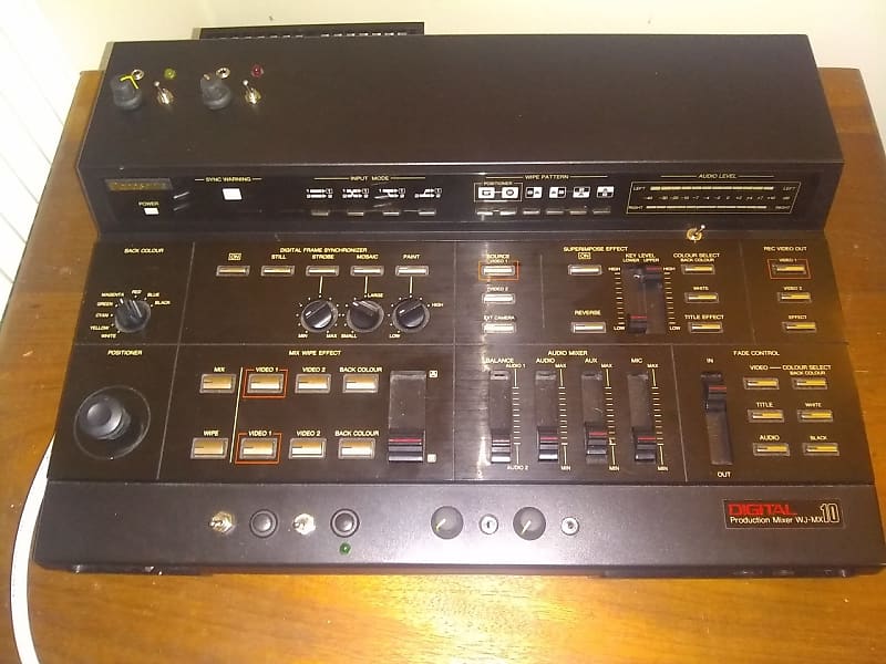 Panasonic MX10 Video mixer [Modded] Glitch Art Tool with CV | Reverb