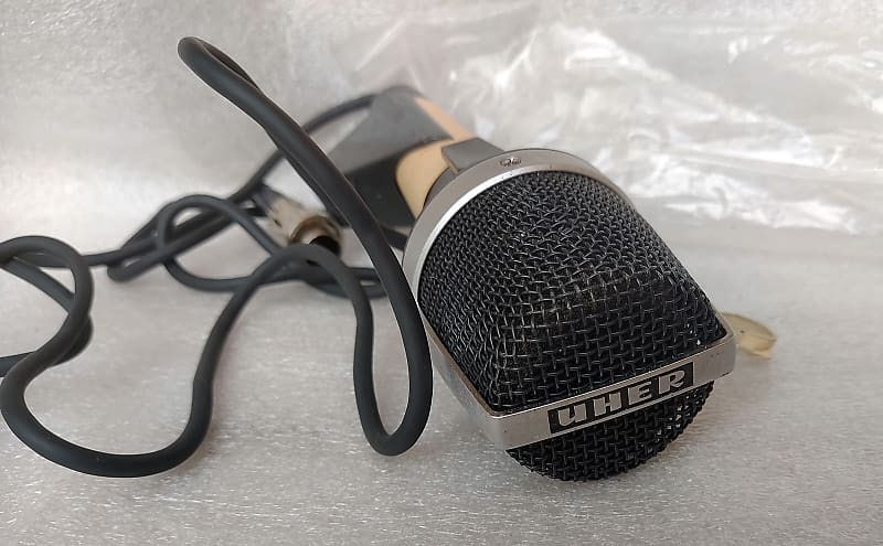 Vintage RARE Uher M516 Never used Dynamic microphone | Reverb UK