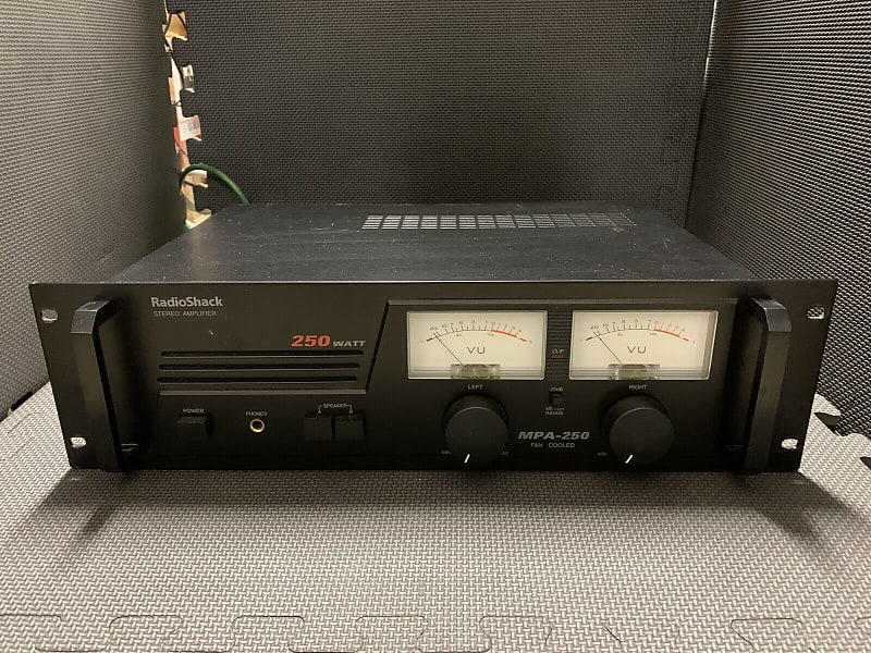 RadioShack MPA-250 Used Classical Stereo Amplifier Fan | Reverb Canada