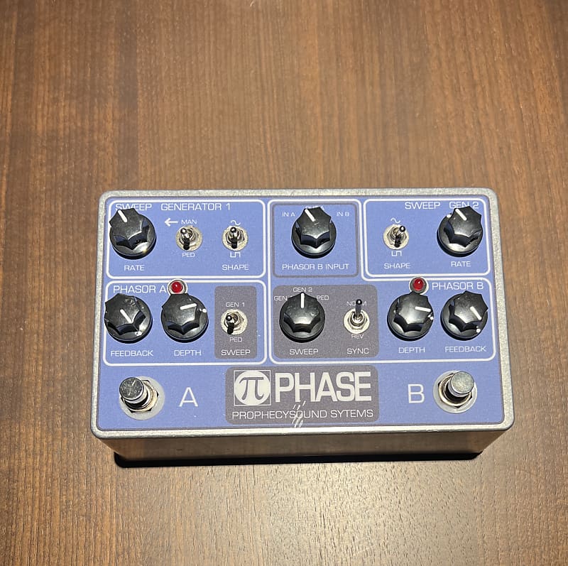 Prophecy sound sytems Pi Phase 2013 dual phaser ( mutron | Reverb