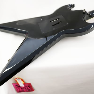 Dean SplitTail Black Electric Guitar, with Floyd Rose & | Reverb