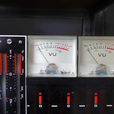 Vintage analog VU-Meter PAIR for compressor | Reverb