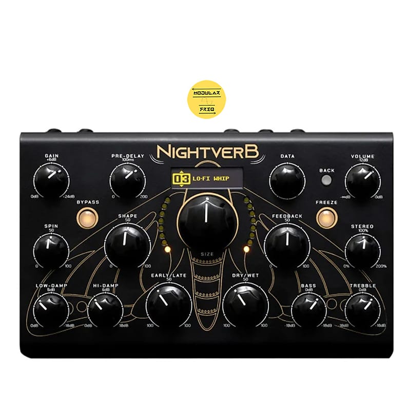Erica Synths Nightverb Desktop Stereo Reverb Processor | Reverb