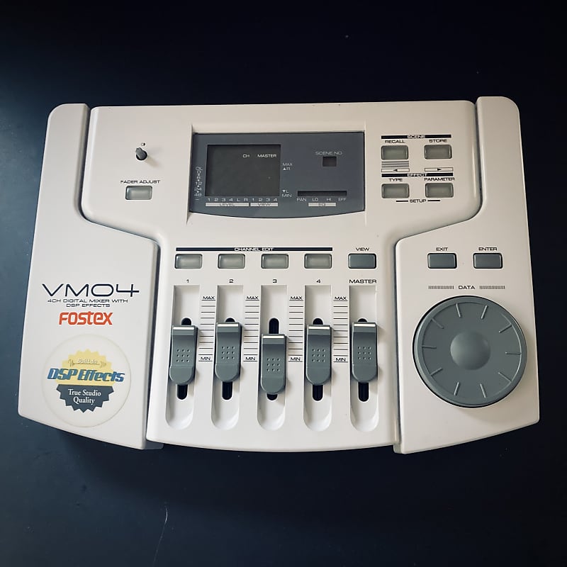 Fostex - VM04 - 4 Channel Digital Mixer with DSP Effects - | Reverb