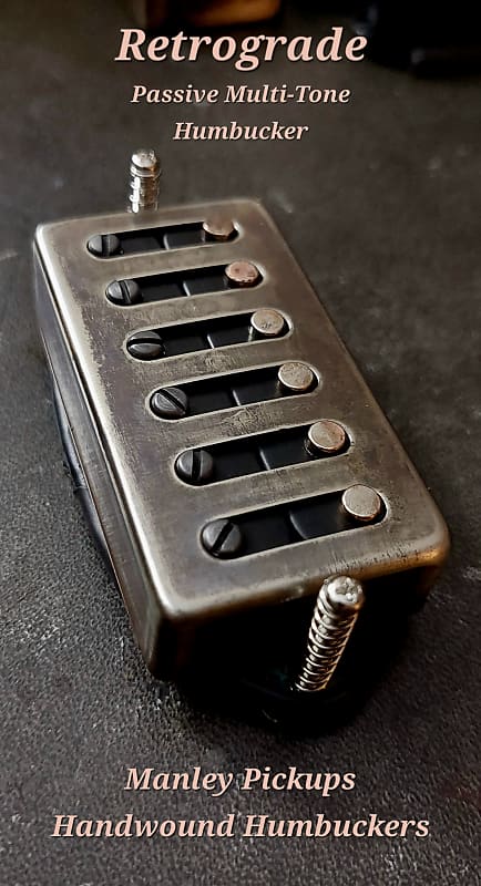 Handwound Humbucker Alnico 8 Aged Nickel-Silver Trembucker | Reverb