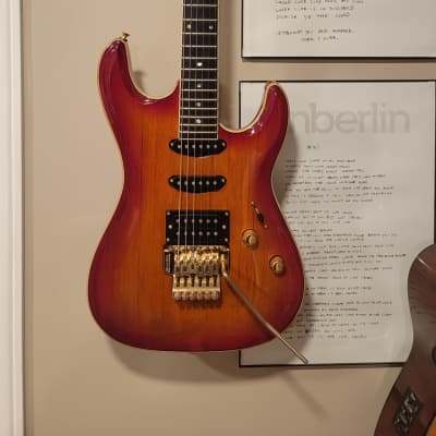 Samick Valley Arts Custom SMX-3 1994-96 - Cherry Sunburst | Reverb