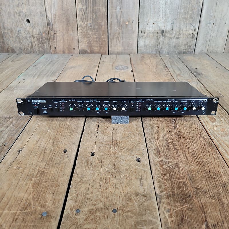 Soundtech ST200CL Stereo Compressor Limiter Gate Rackmount | Reverb