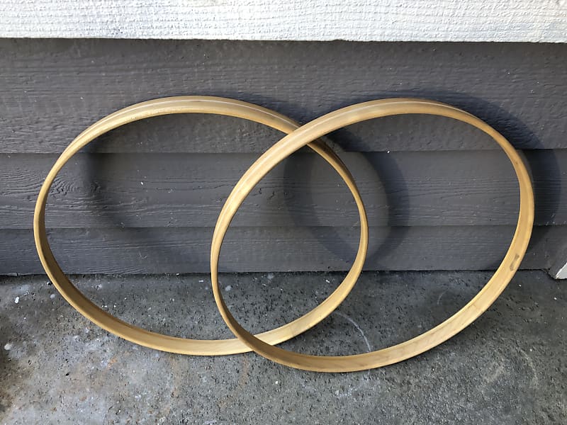 Stellar Vintage Claw Style Maple 18" Wood Hoops Very Good To | Reverb