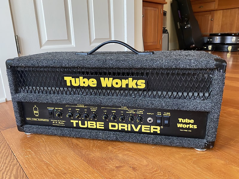 Tube Works TD-752-ES 1990s Gray / Black carpet | Reverb