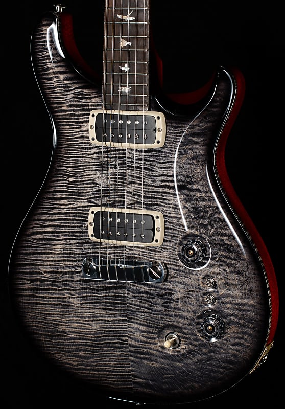 PRS Charcoal Phoenix Flame Private Stock Top (021) | Reverb