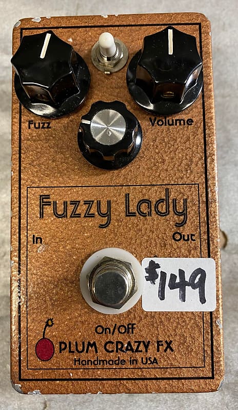 Plum Crazy FX Fuzzy Lady 2000s - Brown | Reverb