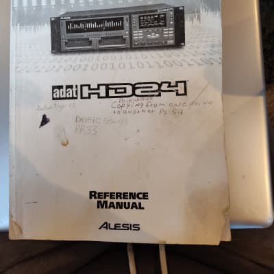 Alesis HD24XR Rackmount 24-Track 96kHz Hard Disk Audio | Reverb