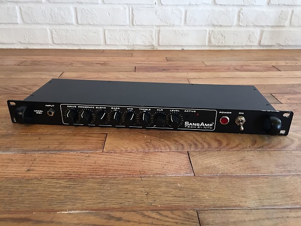 Sansamp RBI rack bass guitar preamp excellent | Reverb