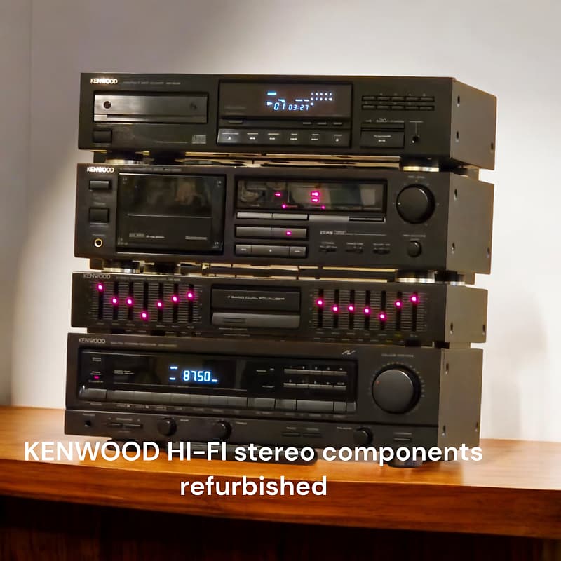 Kenwood HI-FI stereo Components fully functional Refurbished | Reverb