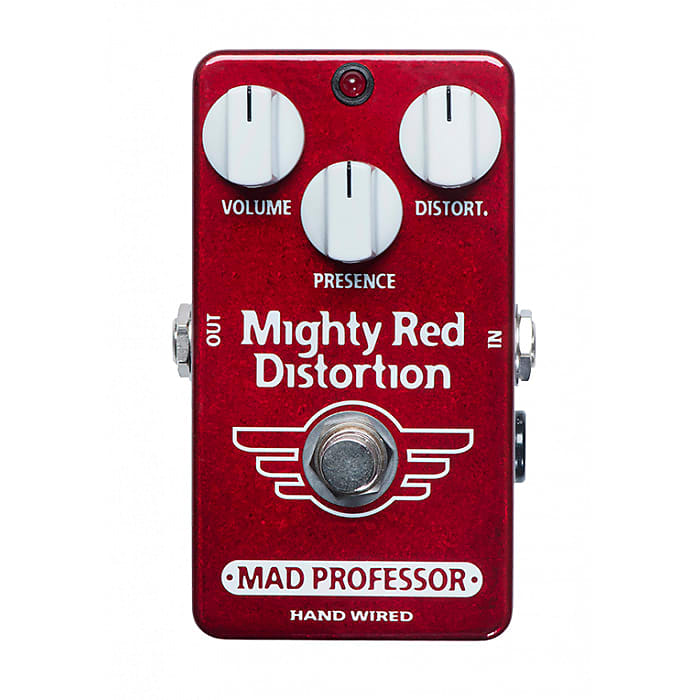 Mad Professor MIGHTY RED Distortion Guitar Effects Pedal | Reverb