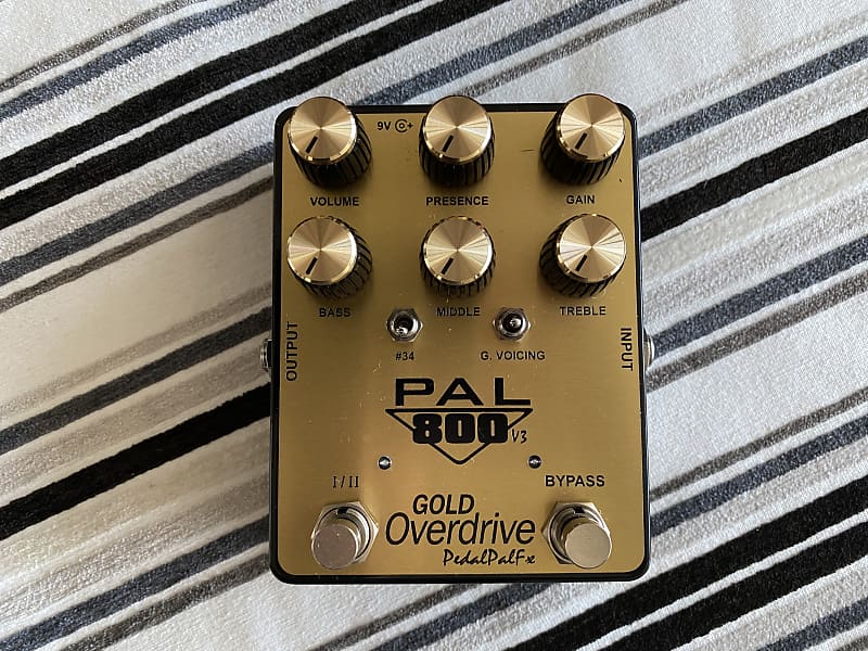 Pal 800 GOLD Overdrive V3 2022 Gold | Reverb