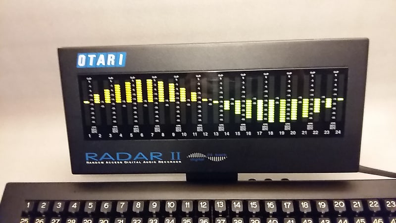 Otari RADAR RM-8 II CONTROLLER + METER BRIDGE | Reverb UK