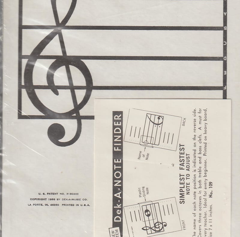 Note Finder Teaching Tool | Reverb