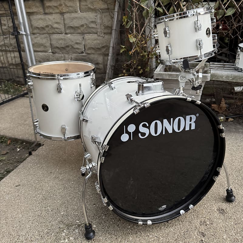 Sonor Special Edition - White Drum Kit | Reverb