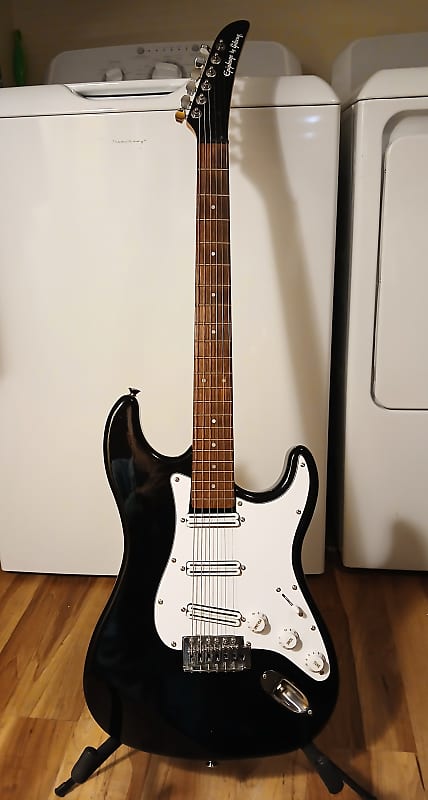 Epiphone S300 1986/7 - black | Reverb