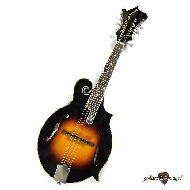 Savannah SF-200-SN Hand-Carved Solid F-Style Mandolin - | Reverb