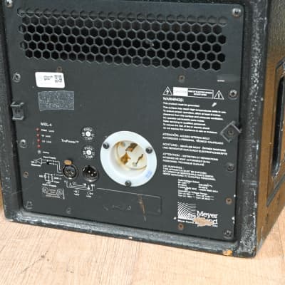 Meyer Sound MSL-4 Self-Powered Reinforcement Loudspeaker | Reverb