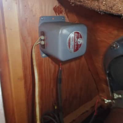 Karlson x-15 single speaker 50's-60s'? - mahogany | Reverb