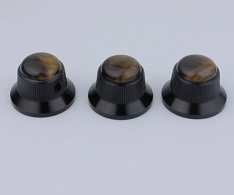 Strat Stratocaster Style Guitar Volume Tone Knobs with | Reverb