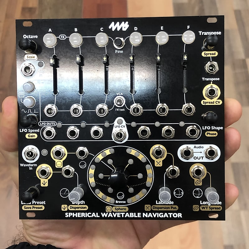4MS Spherical Wavetable Navigator black | Reverb