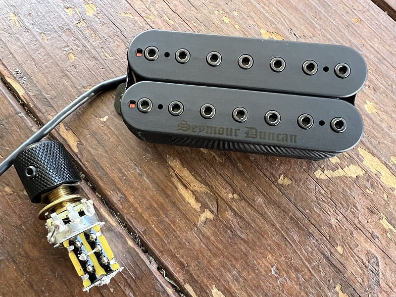 Seymour Duncan 7-String Blacked Black Winter Bridge Pickup | Reverb