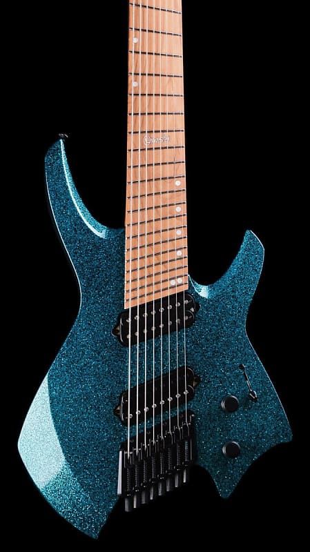 Ormsby Headless Goliath 8 GTR Run 17 - Blue Sparkle | Reverb