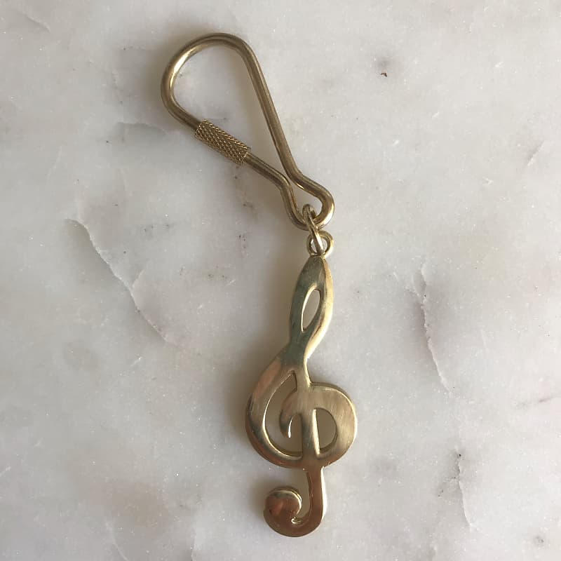 Treble Clef Keychain | Reverb