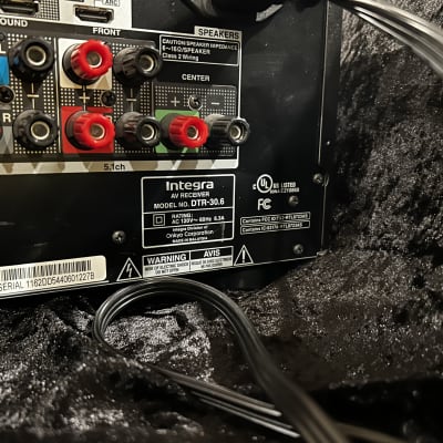 Integra DTR-30.6 AV Receiver Home Theater Amplifier | Reverb
