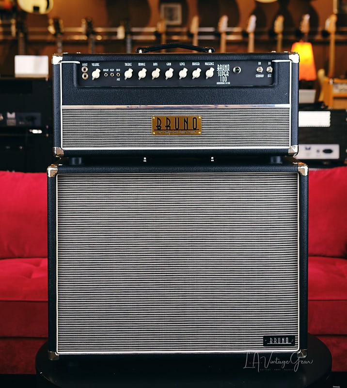 Bruno Super 100 30th Anniversary Guitar Amplifier - Head & | Reverb